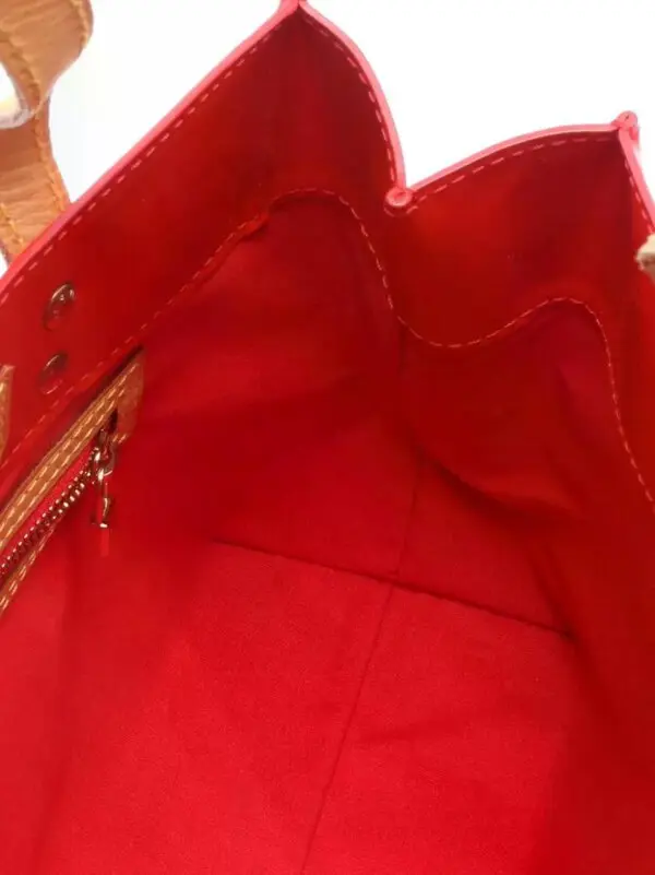 LOUIS VUITTON 2003 Pm Monogram Vernis Lead Tote Bag