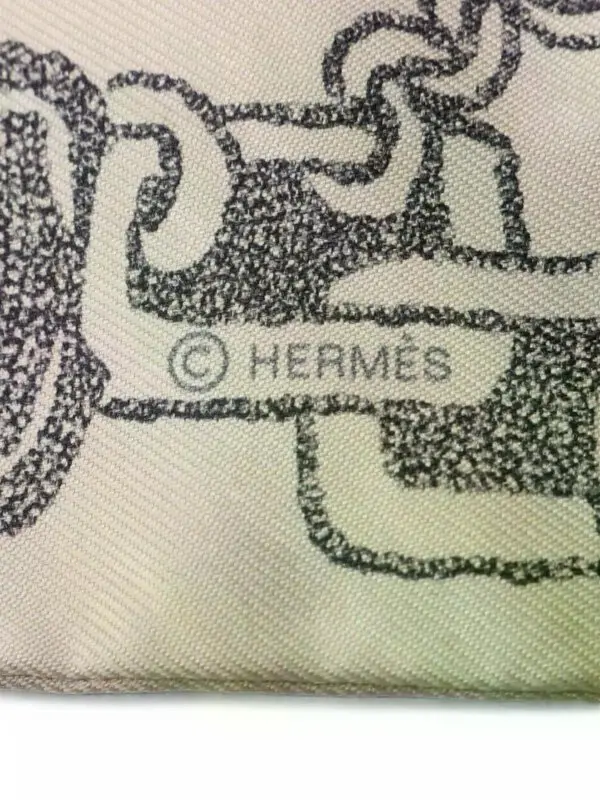 Hermès 2020s Boucles Et Maillons Twilly Scarf