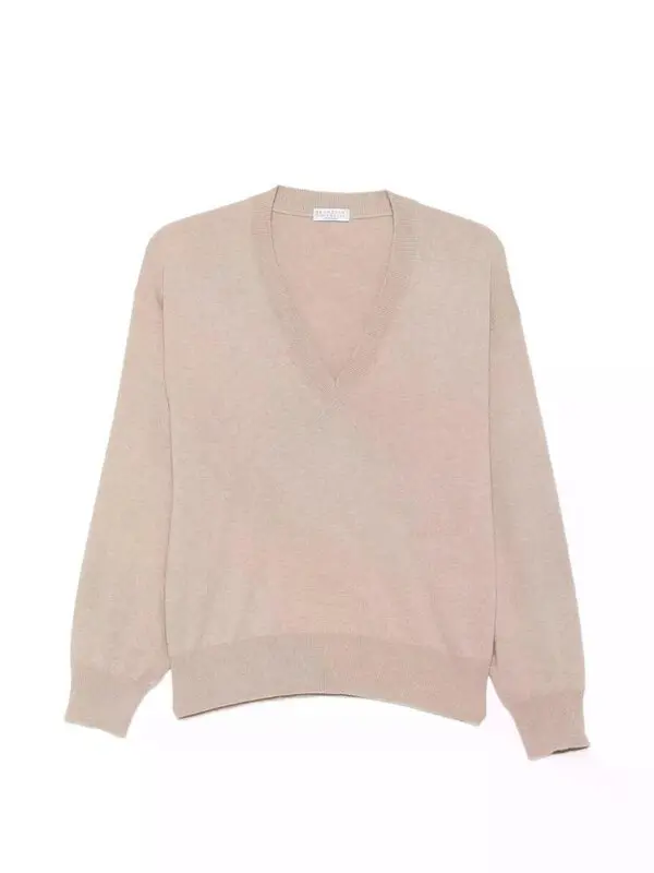 Brunello Cucinelli V-neck Cashmere Sweater