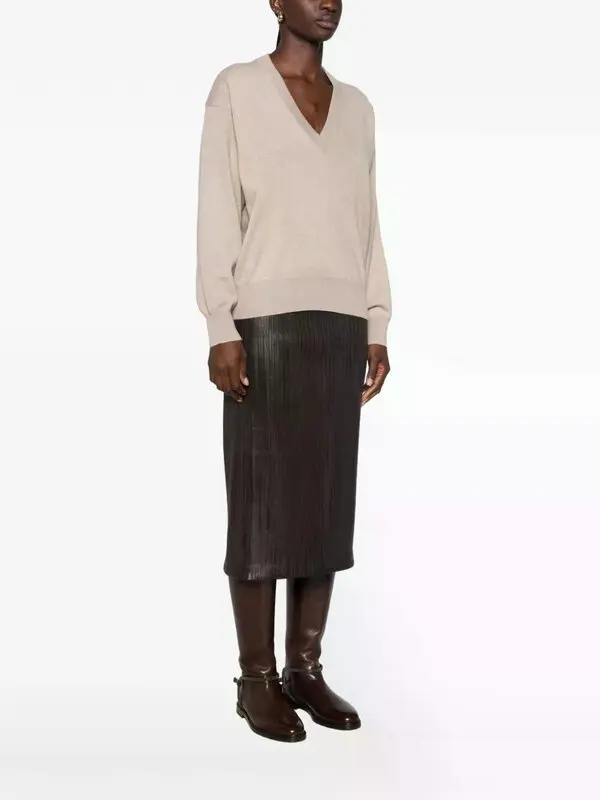 Brunello Cucinelli V-neck Cashmere Sweater