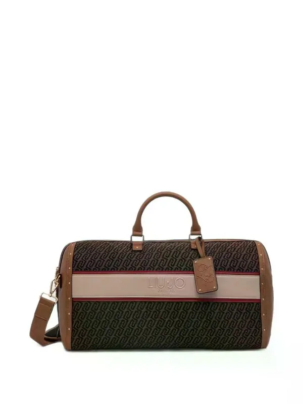 Liu Jo Jacquard Travel Duffel Bag