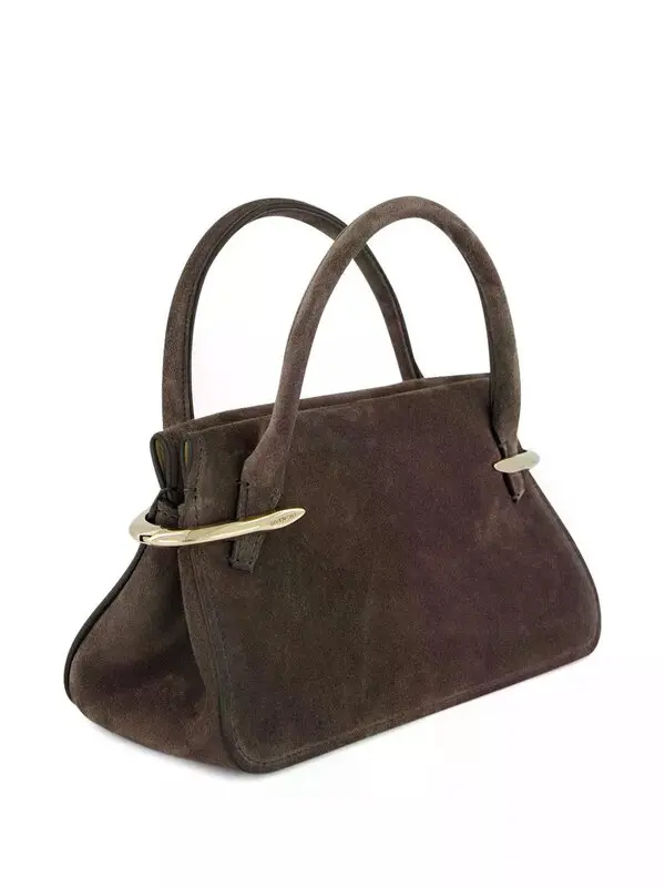 Givenchy Mini Pinch Suede Tote Bag - Grey