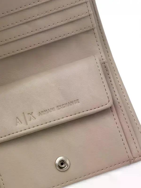 Armani Exchange Logo-plaque Bi-fold Wallet