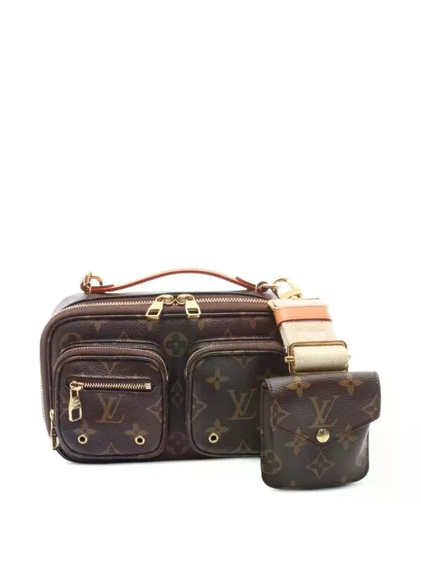 LOUIS VUITTON Utility Monogram 2-way Tote Bag - Brown