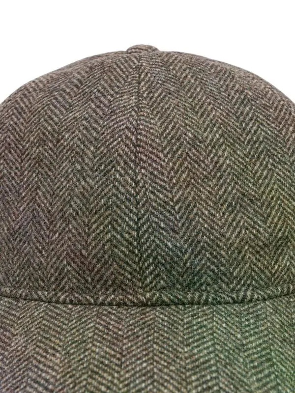 Armani Exchange Herringbone Ear-flap Cap