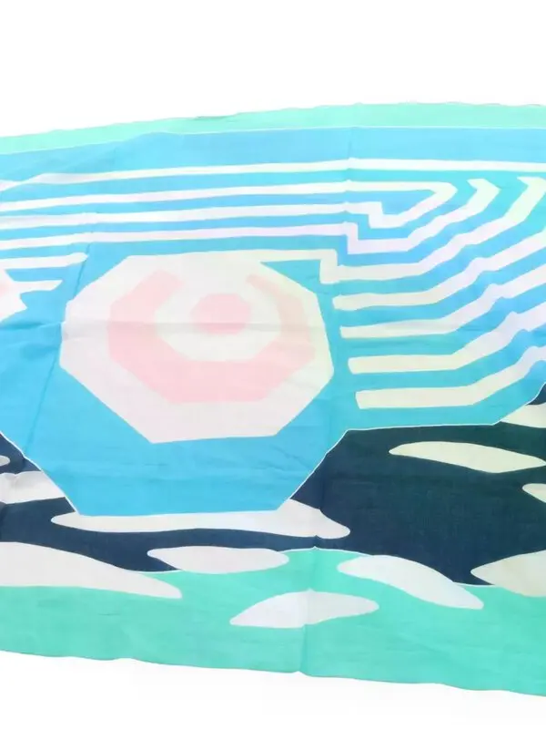 Hermès 2010 Geometric-print Pareo