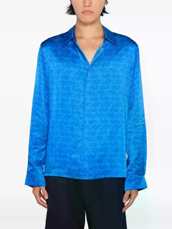 NING DYNASTY Core Cloud Silk Shirt