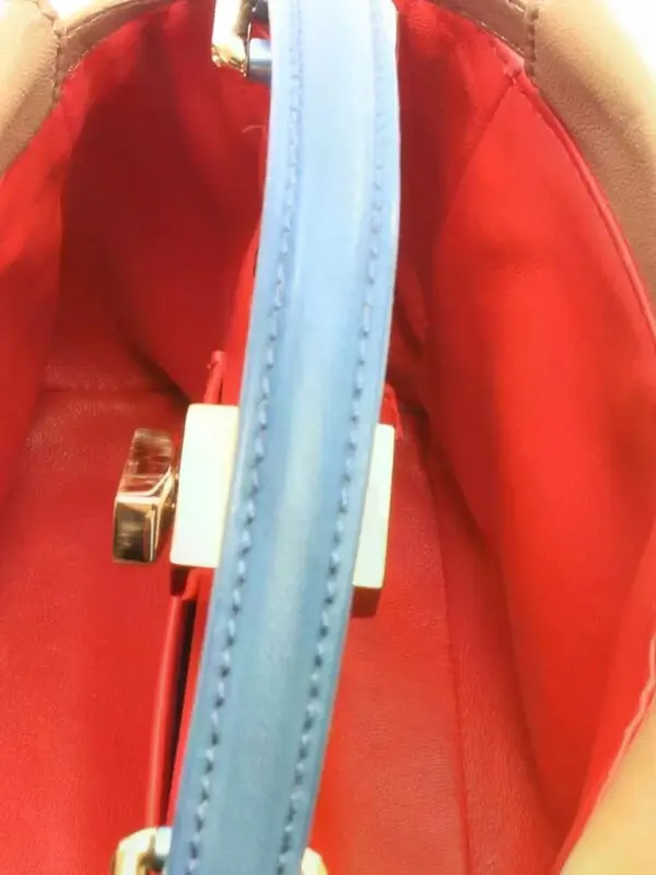 Fendi 2000s Mini Peekaboo Tote Bag - Neutrals