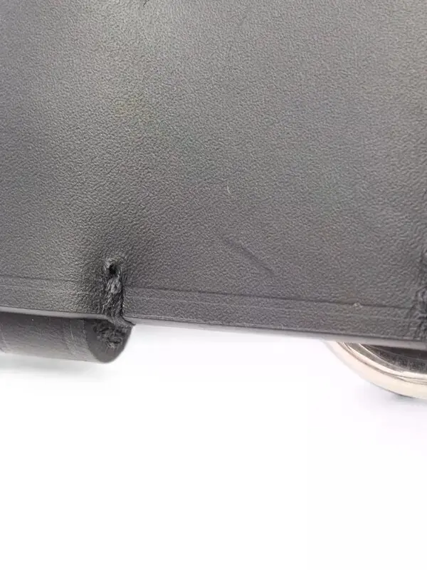 Balenciaga 2010s Bb Logo Buckle Belt