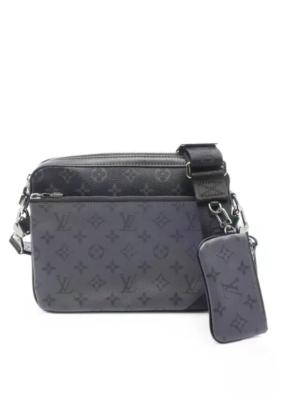 LOUIS VUITTON 2021 Trio Monogram Eclipse Messenger Bag