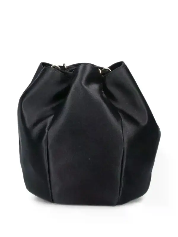 Prada Satin Mini Bucket Bag