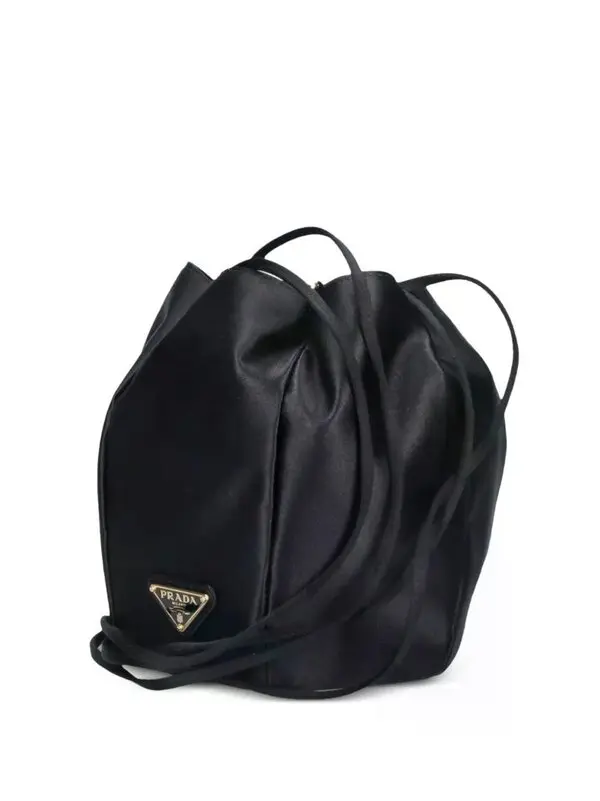 Prada Satin Mini Bucket Bag
