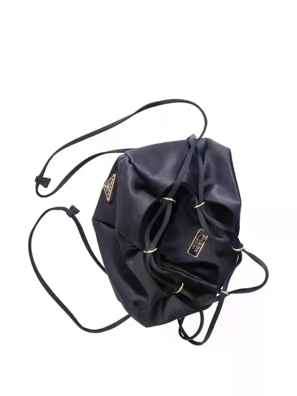 Prada Satin Mini Bucket Bag