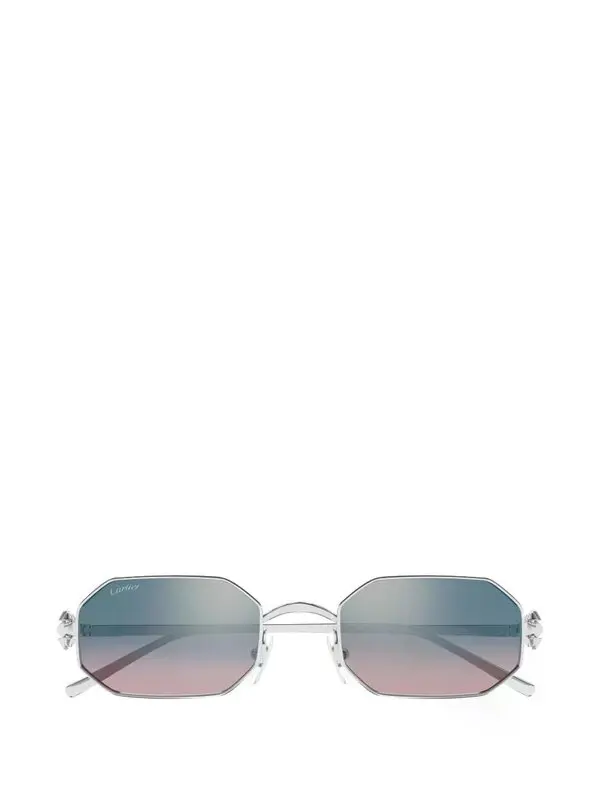 Cartier Geometric-frame Sunglasses