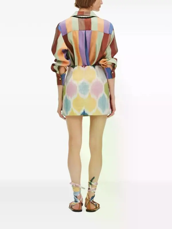 PUNICANA Striped Pearl-button Shirt