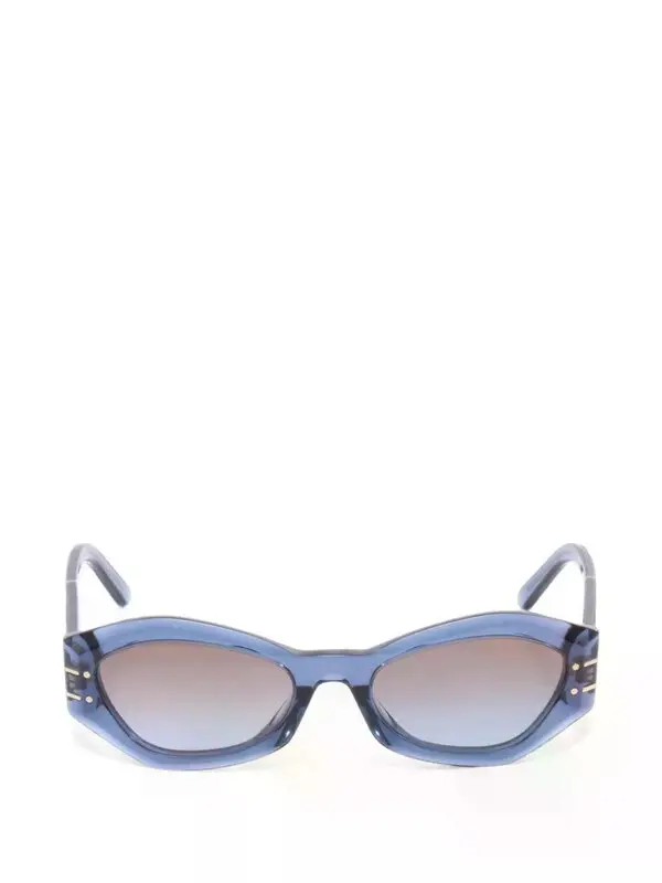 Dior 2010s Signature Geometric-frame Sunglasses