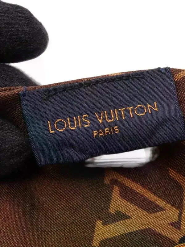 LOUIS VUITTON 2020 Confidential Bandeau Scarf - Brown