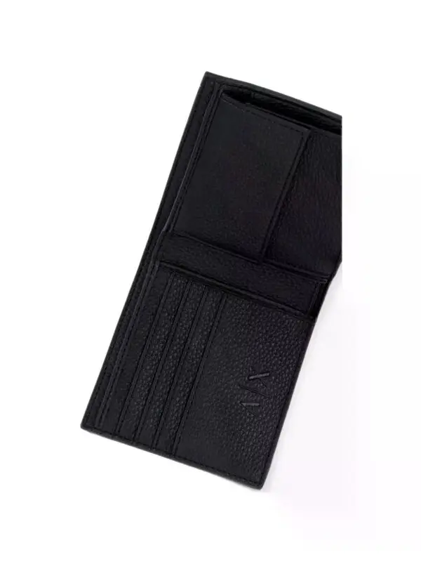 Armani Exchange Logo-embossed Bifold Wallet