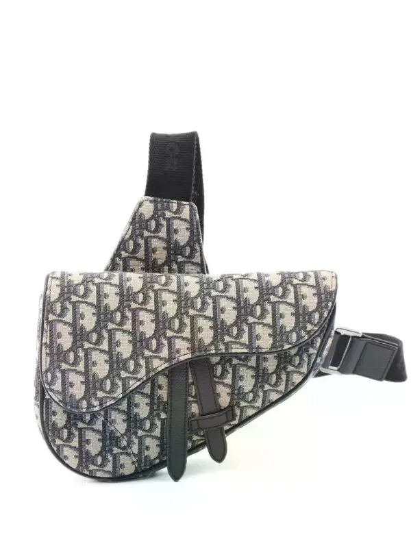 Dior 2000s Saddle Oblique Belt Bag