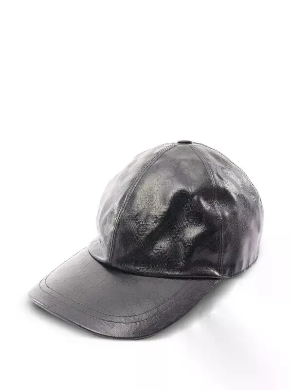 Gucci 2010s Gg Crystal Cap - Black