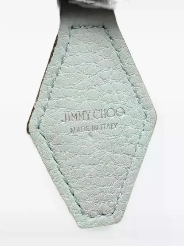 JIMMY CHOO 2010s Diamond Leather Tote Bag