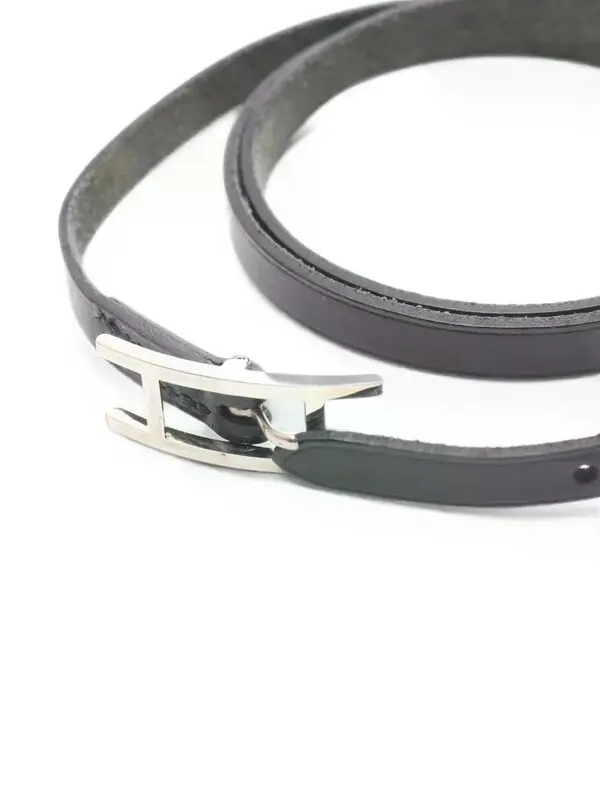 Hermès 2002 Api 3 Wrap Bracelet - Silver