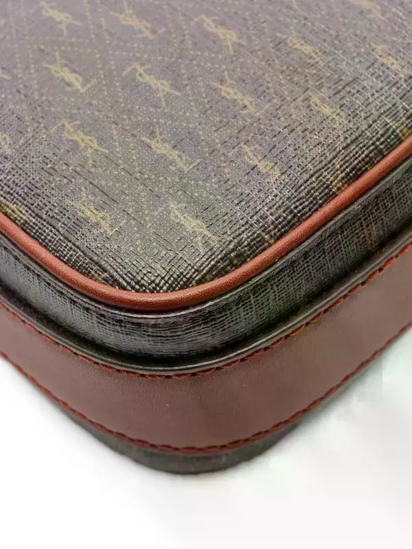 Saint Laurent 2010s Monogram Shoulder Bag