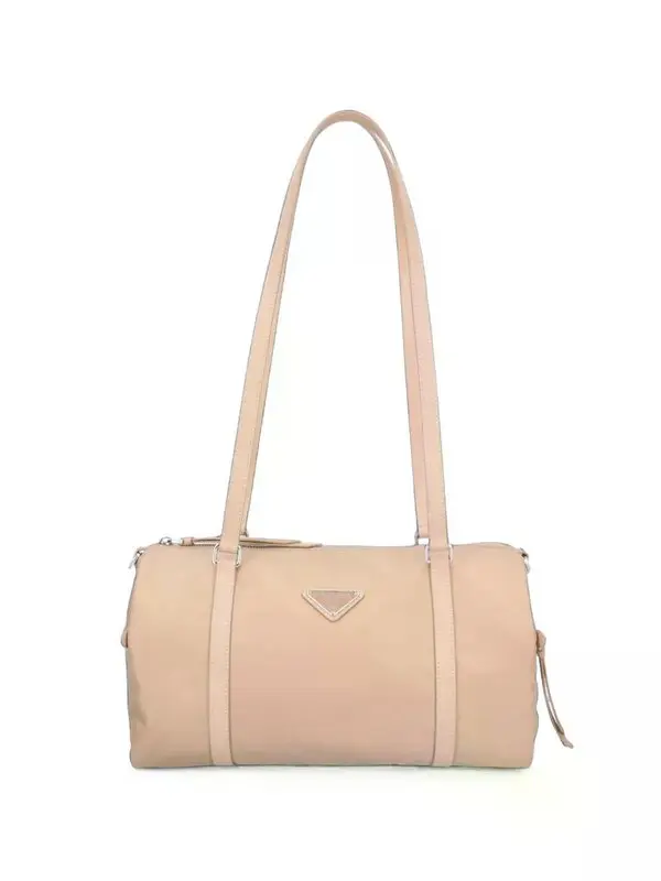 Prada Logo-plaque Tote Bag