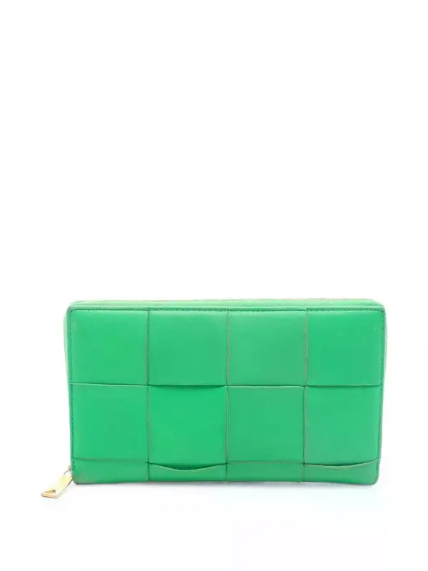 Bottega Veneta 2000s Cassette Intrecciato Wallet
