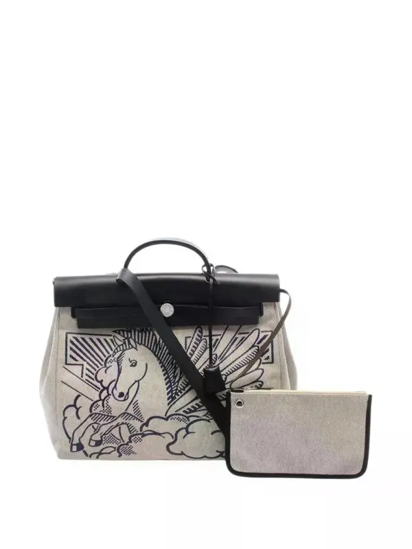 Hermès 2020 Mm Herbag Zip Pegasus Pop Tote Bag