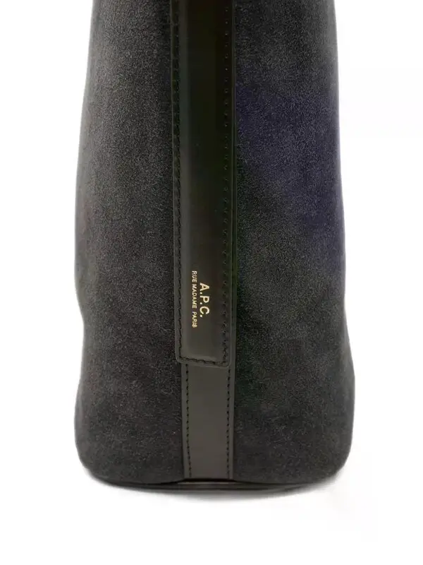 A.p.c. Vera Suede Tote Bag - Grey