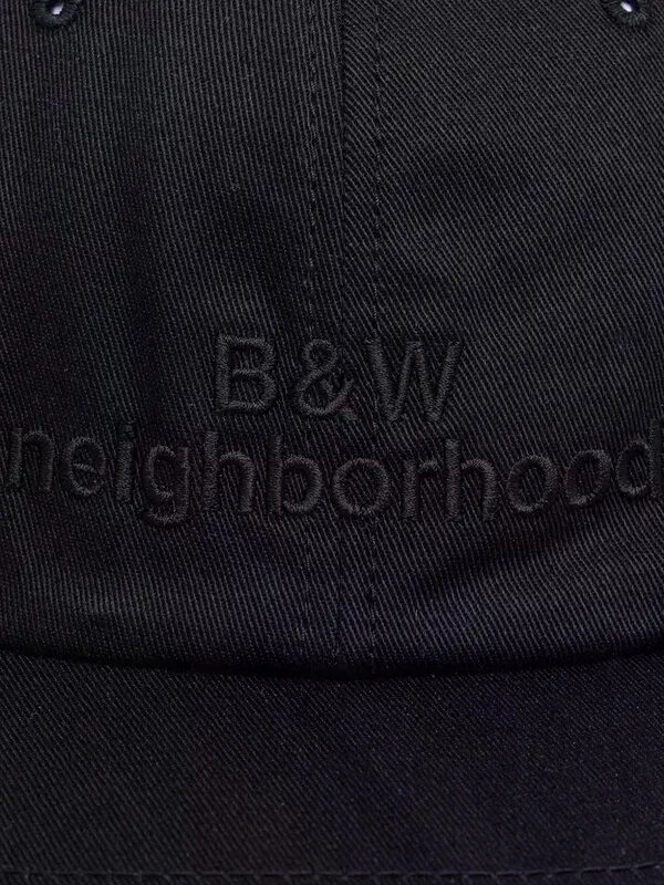 NEIGHBORHOOD Logo-embroidered Baseball Cap - Black
