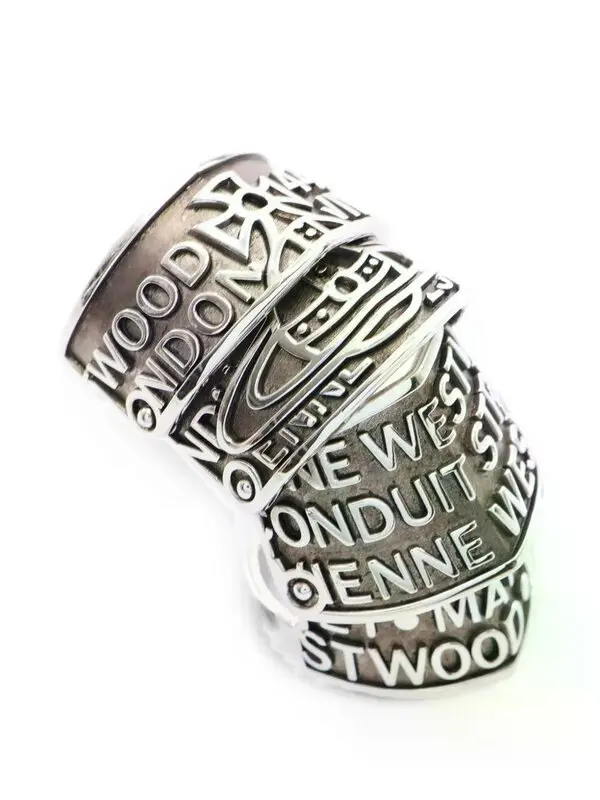 VIVIENNE WESTWOOD 2020s Josephus Armor Ring - Silver