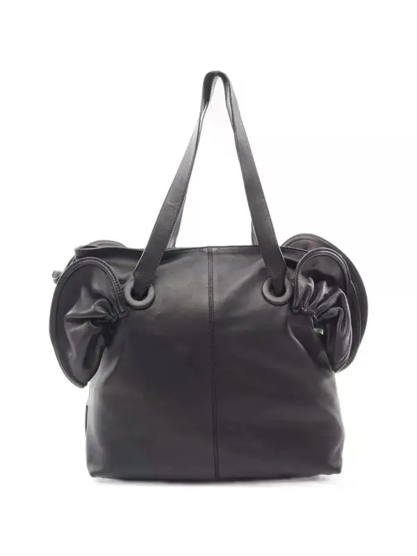 Valentino Garavani 2010s Ruffled Tote Bag