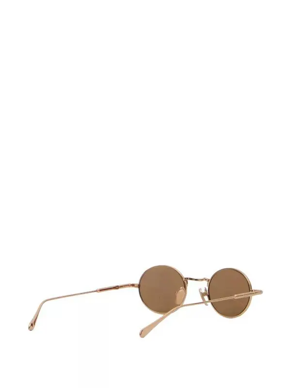 Chloé Round-frame Sunglasses - Gold