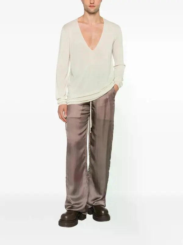 Rick Owens Plunging V-neck Sweater
