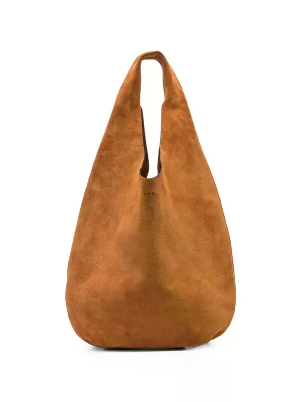 A.p.c. Le Neige Suede Shoulder Bag - Brown