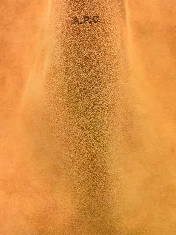 A.p.c. Le Neige Suede Shoulder Bag - Brown