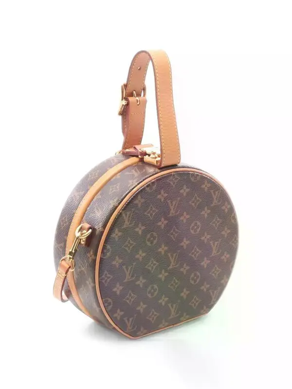 LOUIS VUITTON 2018 Petite Boîte Chapeau Monogram Handbag