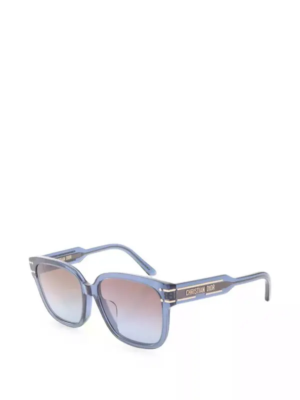 Dior 2010s Diorsignature Square-frame Sunglasses