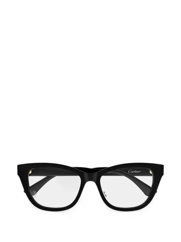 Cartier Cat-eye Glasses - Black