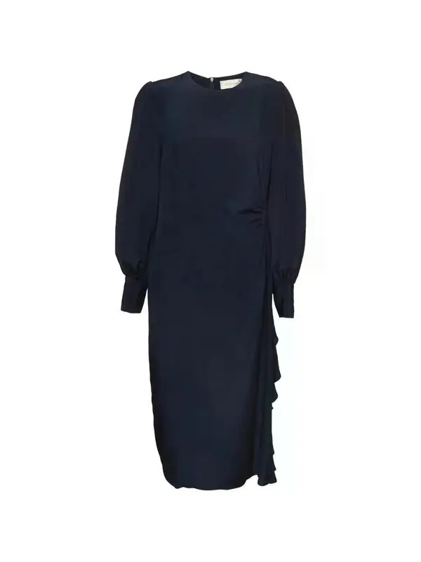 Zimmermann Ruffled Bishop-sleeve Mini Dress