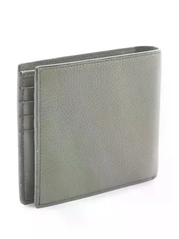 Dior 2000s Cd Icon Bi-fold Wallet - Green