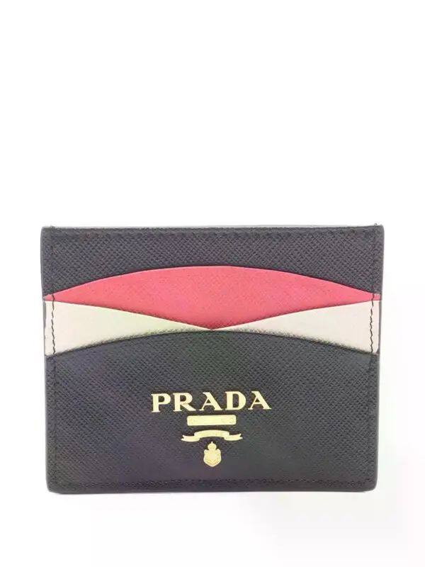 Prada 2020s Saffiano-leather Card Case