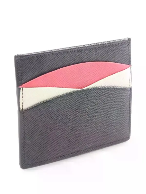 Prada 2020s Saffiano-leather Card Case