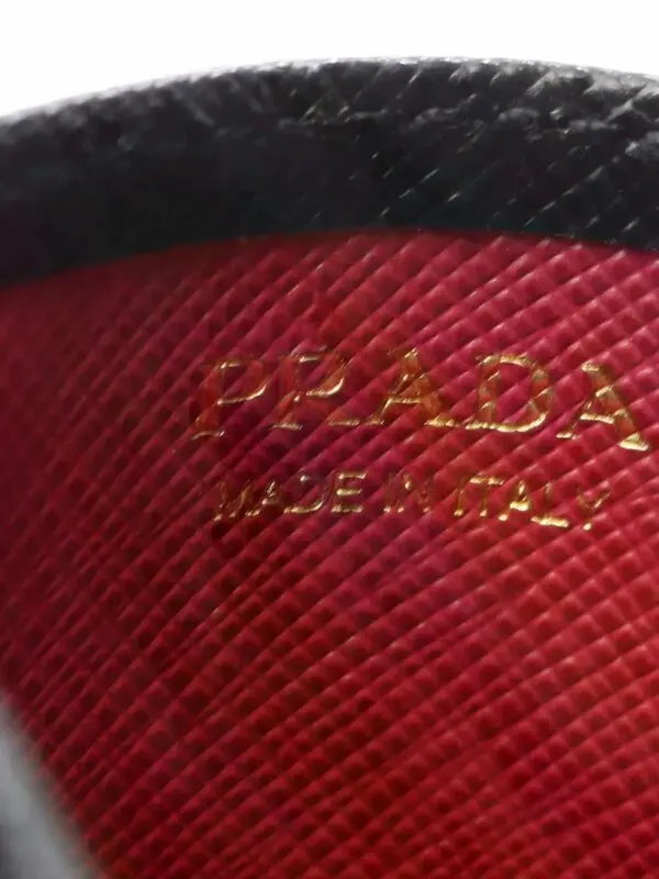 Prada 2020s Saffiano-leather Card Case