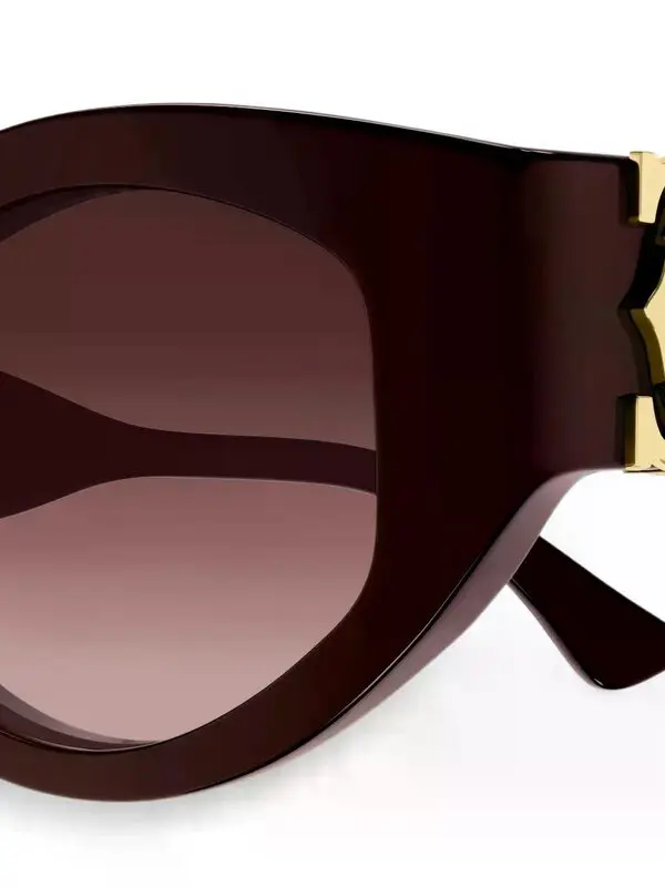 Cartier Logo-detail Sunglasses