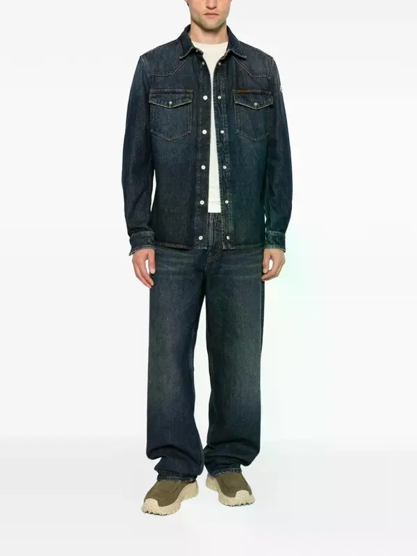 Moncler Western Denim Shirt