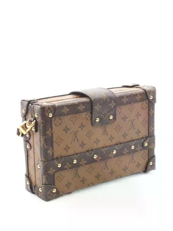 LOUIS VUITTON 2019 Petite Malle Monogram Shoulder Bag