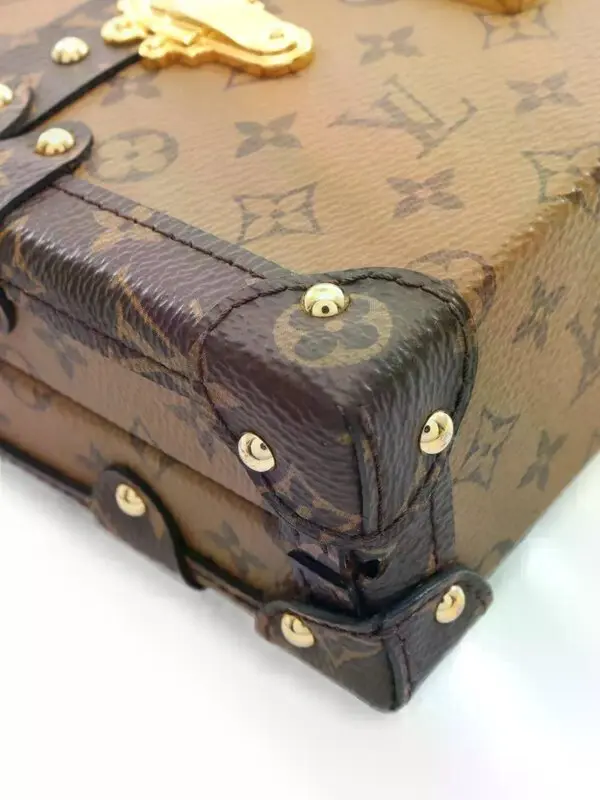 LOUIS VUITTON 2019 Petite Malle Monogram Shoulder Bag
